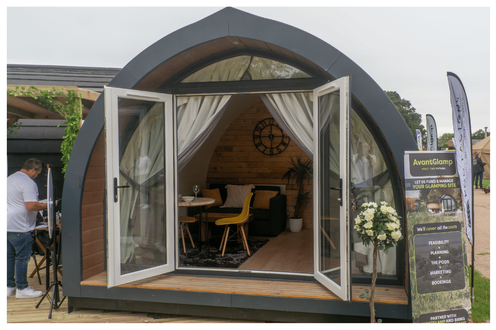 Cheviot - Front Entry Glamping Pod